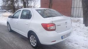 White Dacia Logan 2014 in Jelgava, with an engine capacity of 1.50 L and mileage of 220 thousand km for 3100 €, photo 5 on AUTOMOTO.COM.LV