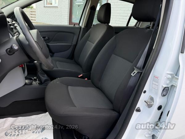 White Dacia Logan 2014 in Rapla, with an engine capacity of 1.10 L and mileage of 29 thousand km for 4290 €, photo 6 on AUTOMOTO.COM.LV