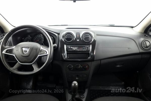 White Dacia Logan 2017 in Tallinn, with an engine capacity of 1.00 L and mileage of 163 thousand km for 2499 €, photo 5 on AUTOMOTO.COM.LV