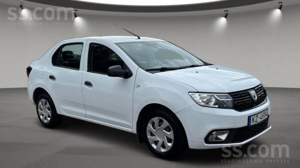 White Dacia Logan 2017 in Riga, with an engine capacity of 1.00 L and mileage of 194 thousand km for 3595 €, photo 1 on AUTOMOTO.COM.LV