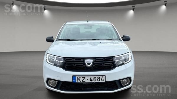 White Dacia Logan 2017 in Riga, with an engine capacity of 1.00 L and mileage of 194 thousand km for 3595 €, photo 3 on AUTOMOTO.COM.LV