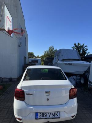 Balts Dacia Logan 2019 Tallina, ar dzinēja tilpumu 1.00 L un nobraukumu 111 tūkst. km par 4300 €, foto 3 vietnē AUTOMOTO.COM.LV