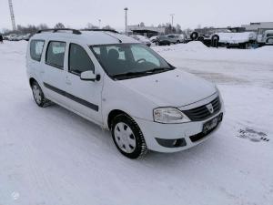 White Dacia Logan 2011 in Marijampole, with an engine capacity of 1.60 L and mileage of 117 thousand km for 1450 €, photo  on AUTOMOTO.COM.LV