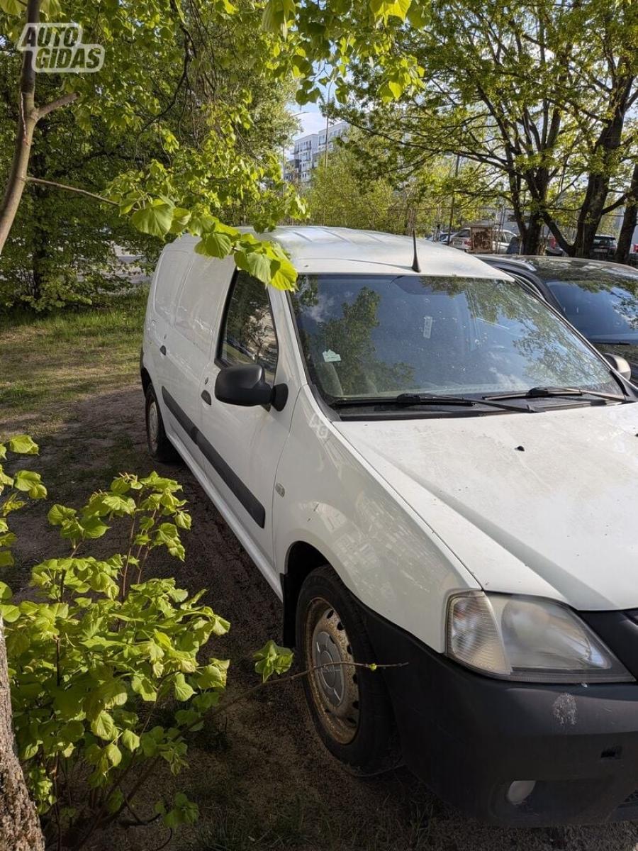 White Dacia Logan 2012 in Vilnius, with an engine capacity of 1.50 L and mileage of 160 thousand km for 1250 €, photo 1 on AUTOMOTO.COM.LV