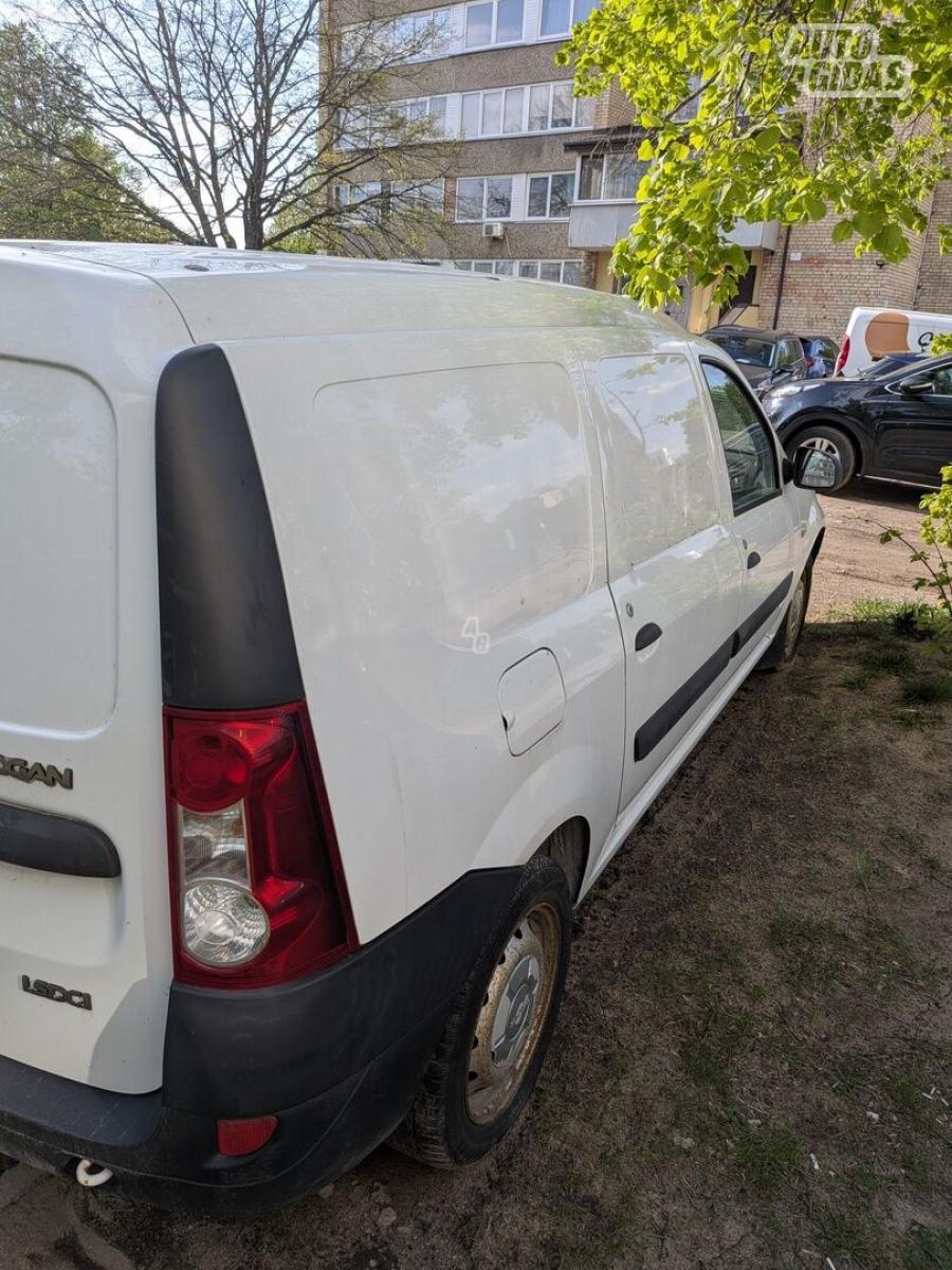 White Dacia Logan 2012 in Vilnius, with an engine capacity of 1.50 L and mileage of 160 thousand km for 1250 €, photo 3 on AUTOMOTO.COM.LV