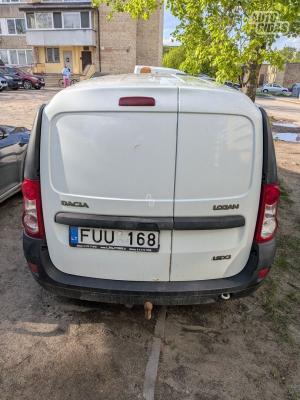 White Dacia Logan 2012 in Vilnius, with an engine capacity of 1.50 L and mileage of 160 thousand km for 1250 €, photo 4 on AUTOMOTO.COM.LV