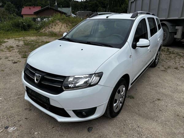 White Dacia Logan 2014 in Prienai, with an engine capacity of 1.46 L and mileage of 252 thousand km for 2500 €, photo 1 on AUTOMOTO.COM.LV