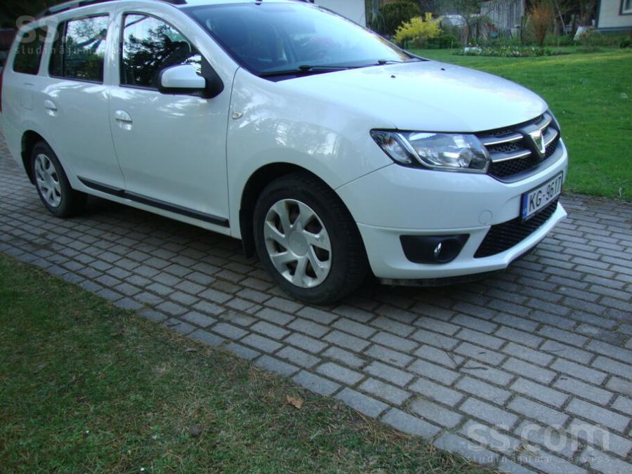 White Dacia Logan 2016 in Jurmala, with an engine capacity of 1.20 L and mileage of 150 thousand km for 3950 €, photo 3 on AUTOMOTO.COM.LV