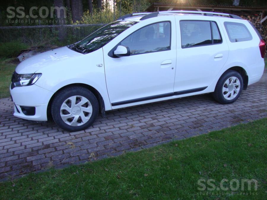 White Dacia Logan 2016 in Jurmala, with an engine capacity of 1.20 L and mileage of 150 thousand km for 3950 €, photo 5 on AUTOMOTO.COM.LV