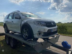 White Dacia Logan 2019 in Marijampole, with an engine capacity of 1.46 L and mileage of 158 thousand km for 4200 €, photo  on AUTOMOTO.COM.LV