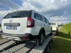 White Dacia Logan 2019 in Marijampole, with an engine capacity of 1.46 L and mileage of 158 thousand km for 4200 €, photo 3 on AUTOMOTO.COM.LV