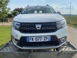 White Dacia Logan 2019 in Marijampole, with an engine capacity of 1.46 L and mileage of 158 thousand km for 4200 €, photo 6 on AUTOMOTO.COM.LV