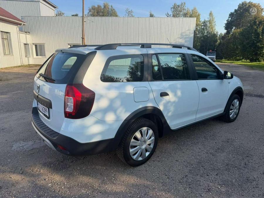 White Dacia Logan 2019 in Silale, with an engine capacity of 1.50 L and mileage of 335 thousand km for 5290 €, photo 7 on AUTOMOTO.COM.LV