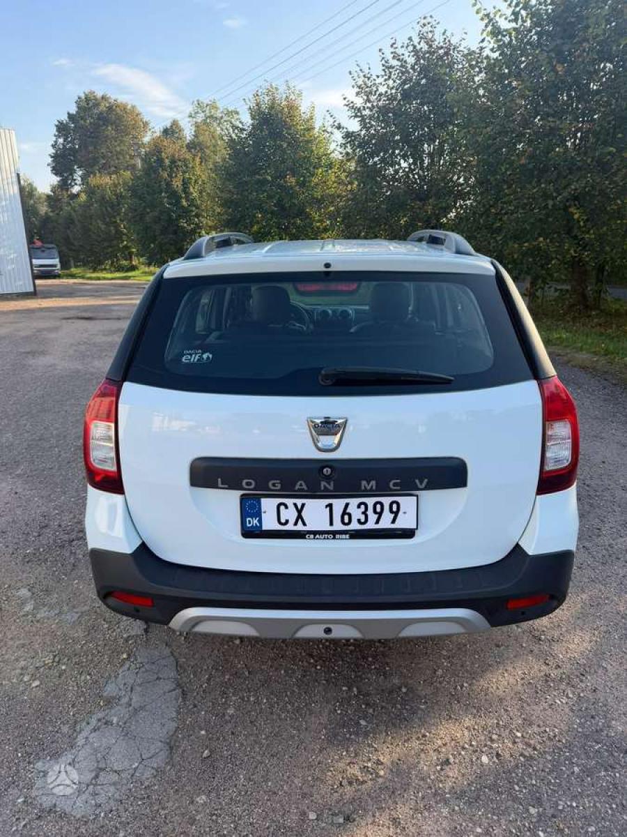 White Dacia Logan 2019 in Silale, with an engine capacity of 1.50 L and mileage of 335 thousand km for 5290 €, photo 9 on AUTOMOTO.COM.LV