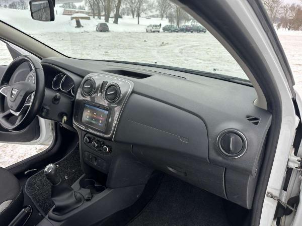 White Dacia Logan 2020 in Kaunas, with an engine capacity of 0.90 L and mileage of 134 thousand km for 6550 €, photo 11 on AUTOMOTO.COM.LV