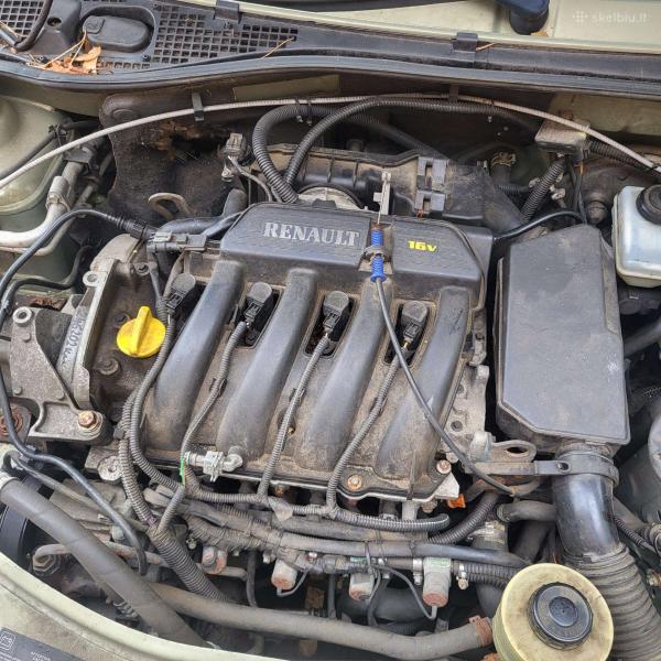 Dzeltens Dacia Logan 2006 Kauņa, ar dzinēja tilpumu 1.60 L un nobraukumu 300 tūkst. km par 850 €, foto 5 vietnē AUTOMOTO.COM.LV