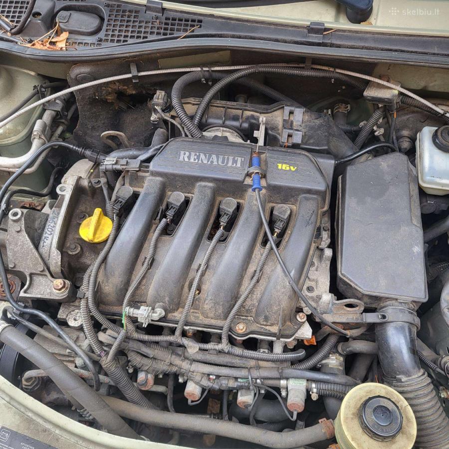 Dzeltens Dacia Logan 2006 Kauņa, ar dzinēja tilpumu 1.60 L un nobraukumu 300 tūkst. km par 850 €, foto 5 vietnē AUTOMOTO.COM.LV
