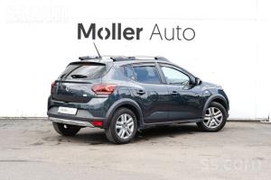 Black Dacia Sandero 2021 in Riga, with an engine capacity of 1.00 L and mileage of 56 thousand km for 12650 €, photo 5 on AUTOMOTO.COM.LV