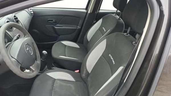 Melns Dacia Sandero 2013 Marijampole, ar dzinēja tilpumu 1.46 L un nobraukumu 276 tūkst. km par 2950 €, foto 9 vietnē AUTOMOTO.COM.LV