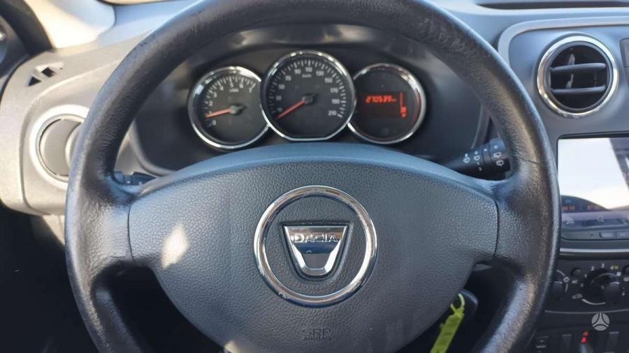 Black Dacia Sandero 2013 in Marijampole, with an engine capacity of 1.46 L and mileage of 270 thousand km for 2900 €, photo 8 on AUTOMOTO.COM.LV