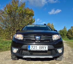 Melns Dacia Sandero 2016 Tallina, ar dzinēja tilpumu 1.50 L un nobraukumu 61 tūkst. km par 5590 €, foto 4 vietnē AUTOMOTO.COM.LV