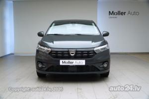 Black Dacia Sandero 2021 in Tallinn, with an engine capacity of 1.00 L and mileage of 71 thousand km for 12900 €, photo 2 on AUTOMOTO.COM.LV