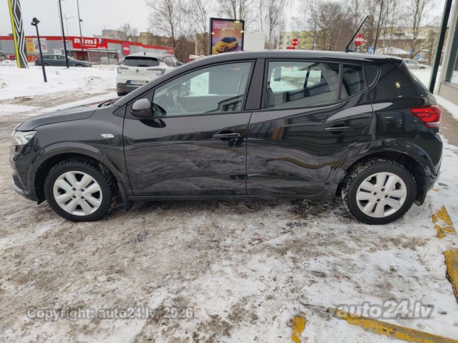 Black Dacia Sandero 2021 in Tartu, with an engine capacity of 1.00 L and mileage of 31 thousand km for 10490 €, photo 6 on AUTOMOTO.COM.LV