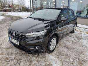 Black Dacia Sandero 2021 in Tartu, with an engine capacity of 1.00 L and mileage of 31 thousand km for 10490 €, photo 7 on AUTOMOTO.COM.LV