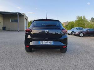 Black Dacia Sandero 2021 in Anyksciai, with an engine capacity of 1.00 L and mileage of 26 thousand km for 7400 €, photo 7 on AUTOMOTO.COM.LV