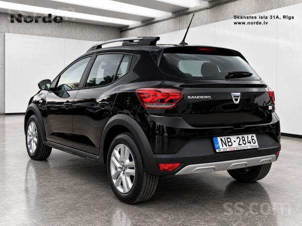 Melns Dacia Sandero 2021 Rīga, ar dzinēja tilpumu 1.00 L un nobraukumu 65 tūkst. km par 12980 €, foto 4 vietnē AUTOMOTO.COM.LV