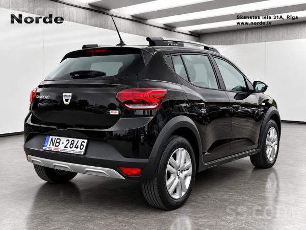 Melns Dacia Sandero 2021 Rīga, ar dzinēja tilpumu 1.00 L un nobraukumu 65 tūkst. km par 12980 €, foto 5 vietnē AUTOMOTO.COM.LV