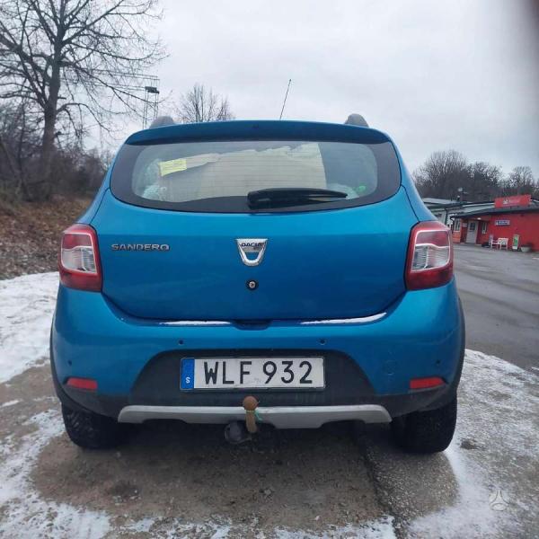 Zils Dacia Sandero 2014 Viļņa, ar dzinēja tilpumu 0.90 L un nobraukumu 205 tūkst. km par 2800 €, foto 3 vietnē AUTOMOTO.COM.LV