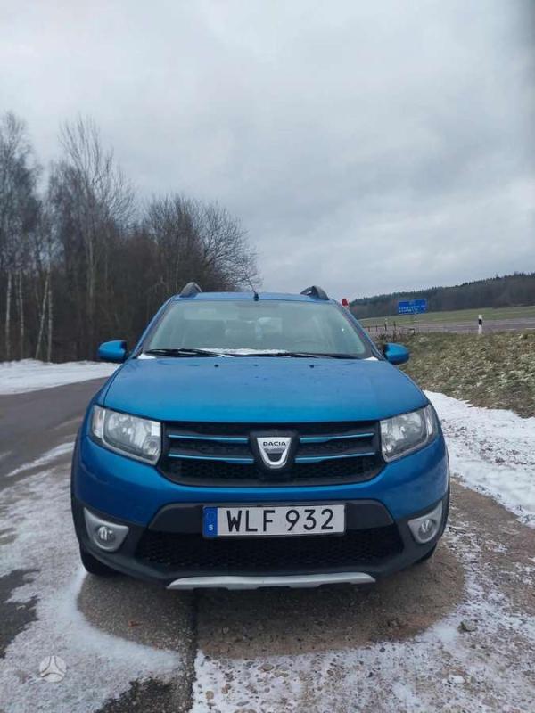 Zils Dacia Sandero 2014 Viļņa, ar dzinēja tilpumu 0.90 L un nobraukumu 205 tūkst. km par 2800 €, foto 6 vietnē AUTOMOTO.COM.LV