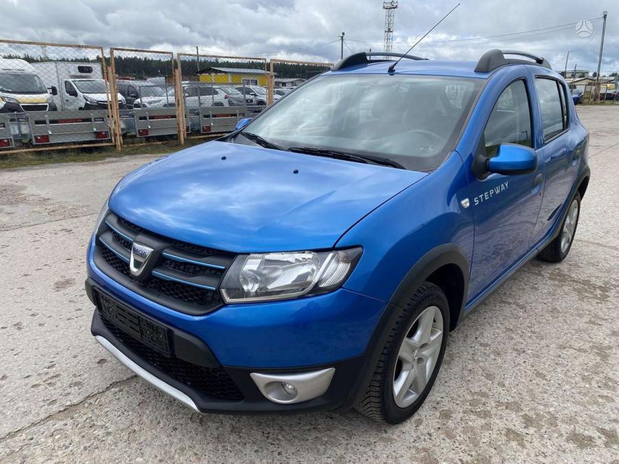 Zils Dacia Sandero 2014 Viļņa, ar dzinēja tilpumu 0.90 L un nobraukumu 203 tūkst. km par 3200 €, foto 1 vietnē AUTOMOTO.COM.LV