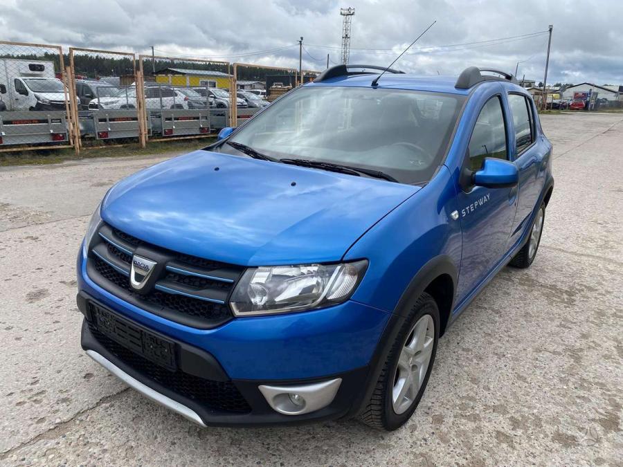Zils Dacia Sandero 2014 Viļņa, ar dzinēja tilpumu 0.90 L un nobraukumu 203 tūkst. km par 3200 €, foto 13 vietnē AUTOMOTO.COM.LV