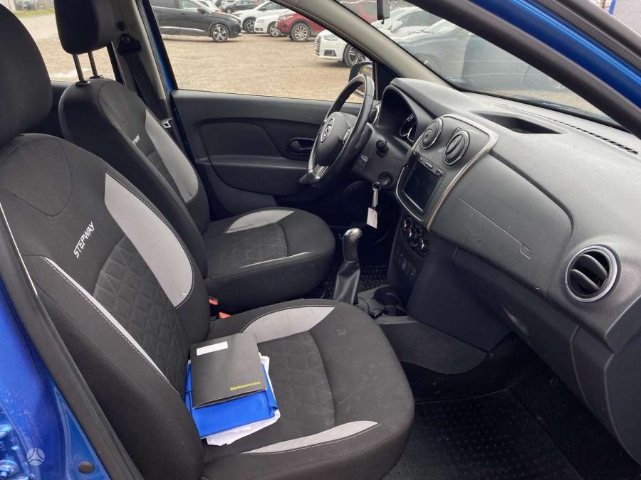 Zils Dacia Sandero 2014 Viļņa, ar dzinēja tilpumu 0.90 L un nobraukumu 203 tūkst. km par 3200 €, foto 17 vietnē AUTOMOTO.COM.LV