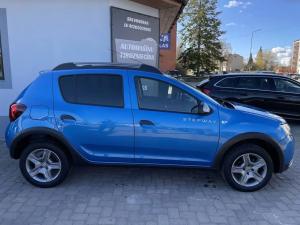 Blue Dacia Sandero 2019 in Talsi, with an engine capacity of 0.90 L and mileage of 127 thousand km for 5800 €, photo 3 on AUTOMOTO.COM.LV