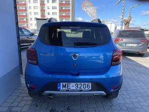 Blue Dacia Sandero 2019 in Talsi, with an engine capacity of 0.90 L and mileage of 127 thousand km for 5800 €, photo 5 on AUTOMOTO.COM.LV