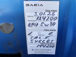 Blue Dacia Sandero 2019 in Talsi, with an engine capacity of 0.90 L and mileage of 127 thousand km for 5800 €, photo 13 on AUTOMOTO.COM.LV