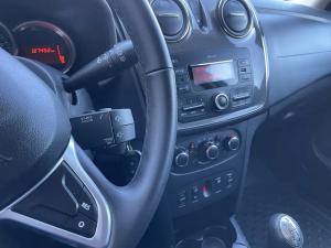 Blue Dacia Sandero 2019 in Talsi, with an engine capacity of 0.90 L and mileage of 127 thousand km for 5800 €, photo 17 on AUTOMOTO.COM.LV