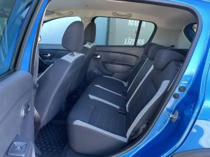 Blue Dacia Sandero 2019 in Talsi, with an engine capacity of 0.90 L and mileage of 127 thousand km for 5800 €, photo 22 on AUTOMOTO.COM.LV