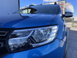 Blue Dacia Sandero 2019 in Talsi, with an engine capacity of 0.90 L and mileage of 127 thousand km for 5800 €, photo 25 on AUTOMOTO.COM.LV