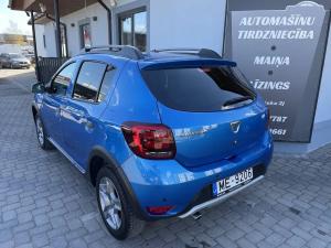 Blue Dacia Sandero 2019 in Talsi, with an engine capacity of 0.90 L and mileage of 127 thousand km for 5800 €, photo 26 on AUTOMOTO.COM.LV