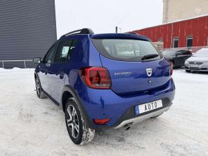 Blue Dacia Sandero 2020 in Taurage, with an engine capacity of 1.46 L and mileage of 120 thousand km for 6999 €, photo 8 on AUTOMOTO.COM.LV