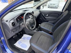 Blue Dacia Sandero 2020 in Taurage, with an engine capacity of 1.46 L and mileage of 120 thousand km for 6999 €, photo 17 on AUTOMOTO.COM.LV