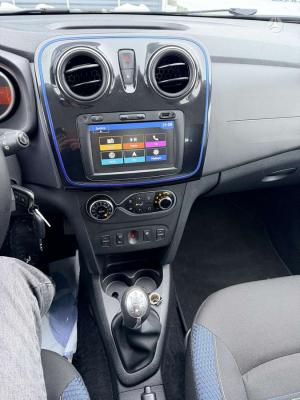 Blue Dacia Sandero 2020 in Taurage, with an engine capacity of 1.46 L and mileage of 120 thousand km for 6999 €, photo 18 on AUTOMOTO.COM.LV