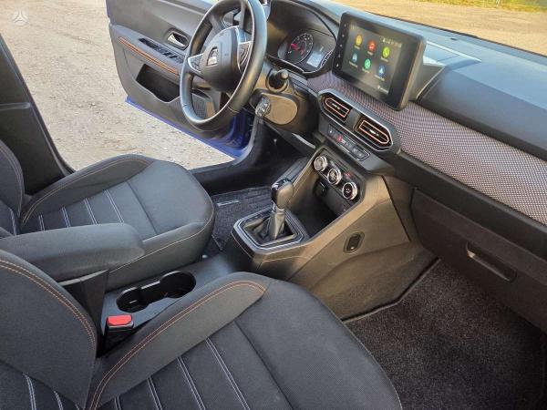 Zils Dacia Sandero 2022 Kauņa, ar dzinēja tilpumu 1.00 L un nobraukumu 73 tūkst. km par 10900 €, foto 10 vietnē AUTOMOTO.COM.LV