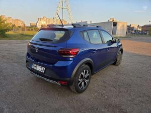 Blue Dacia Sandero 2022 in Kaunas, with an engine capacity of 1.00 L and mileage of 73 thousand km for 10900 €, photo 5 on AUTOMOTO.COM.LV