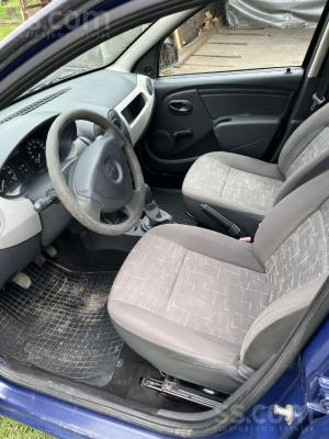 Zils Dacia Sandero 2008 Krāslava, ar dzinēja tilpumu 1.40 L un nobraukumu 191 tūkst. km par 1450 €, foto 5 vietnē AUTOMOTO.COM.LV