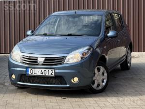 Синий Дачия Сандеро 2010 в Рига, объемом двигателя 1.50 л и пробегом 173 тыс. км за 2100 €, фото  на AUTOMOTO.COM.LV